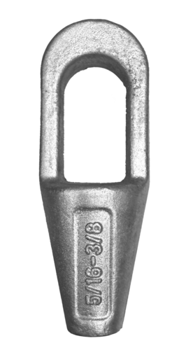 Forged Closed Spelter Wire Rope Socket HDG | Austlift