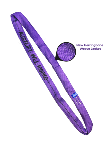 Durabone Round Sling 1T Violet | Austlift