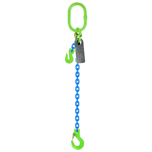 Grade 100 Chain Sling 6mm 1leg Effective Length C/W Clevis Type Grab ...