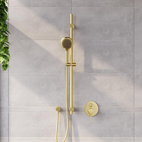 Elementi Splash Plus Slide Shower - 3 Function Round Design