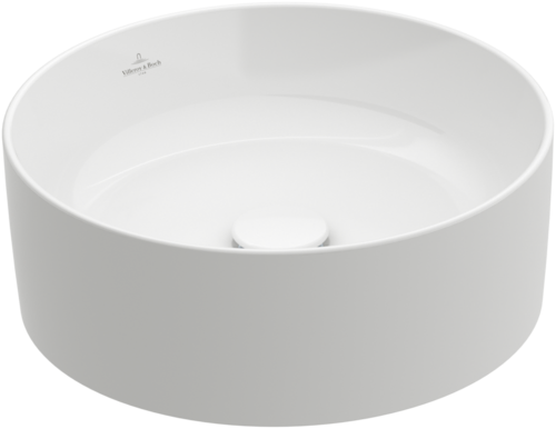 Villeroy & Boch Collaro Round Vessel Basin - 400mm | White