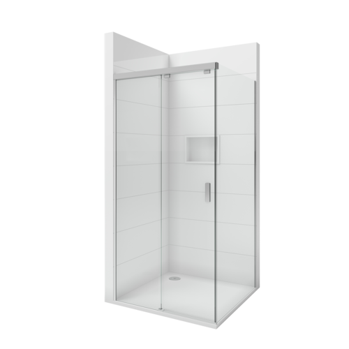 Atlantis Hydra Shower 2 Sided Ellure Wall Sliding Door