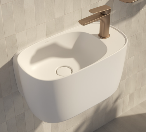 Caroma Contura II Wall Basin - 1TH