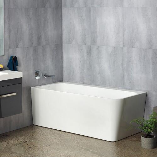 Athena Contro Back to Wall Bath - Left Hand Design