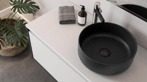 St Michel Ella Vessel Basin Round - 355mm | Various Finishes
