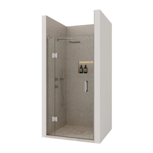 EasyTile Commander 900x900 3 Wall Hinged Shower
