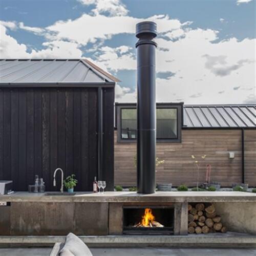 Escea EW5000 Outdoor Solid Fuel Cooking Fire