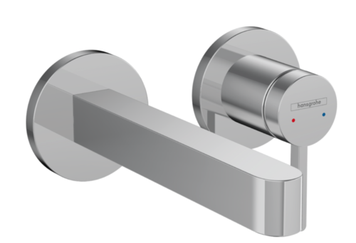 Hansgrohe Finoris Wall Mounted Basin Mixer - Chrome