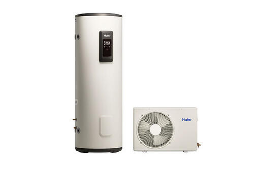 Haier Split System Mains Pressure Heat Pump Hot Water Cylinder