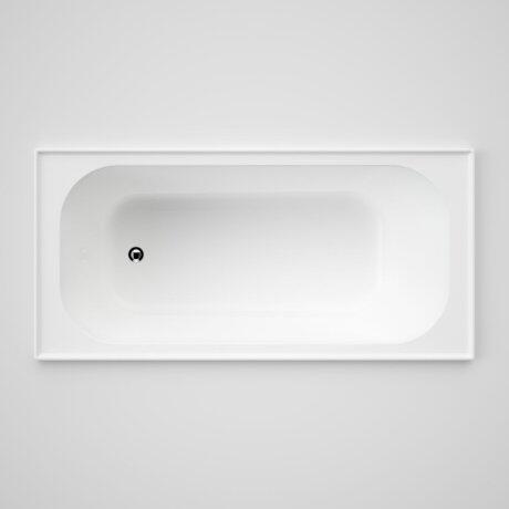 Caroma Luna Bath with 4 Tile Flange - White | Chesters