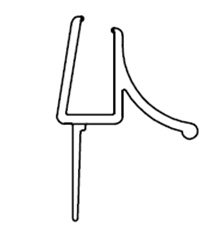 Englefield Drip Strip Bath Screen - Standard