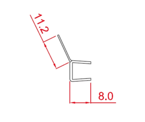Athena Seville/Charisma Drip Strip - 1.84m