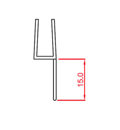 Clearlite Platinum Drip Strip - Vertical