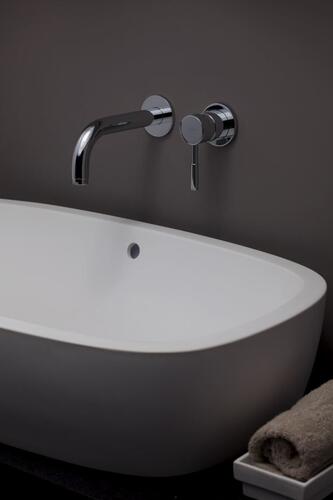 La Torre Tower Tech Basin Mixer Wall Mounted - 180mm & 200mm
