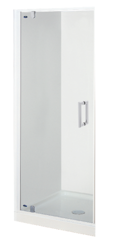 Englefield Topaz II Alcove Shower - Flat Wall & Centre Waste