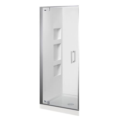 Englefield Topaz II Alcove Shower Side Recessed Wall