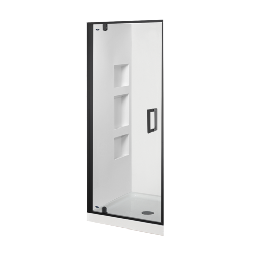 Englefield Topaz II Alcove Shower - Recessed Wall, 1000x1000mm