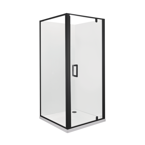 Englefield Topaz II Square Shower - Rear Waste, 1000x1000mm