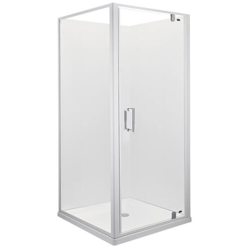Englefield Topaz II Square Shower - Flat Wall & Centre Waste