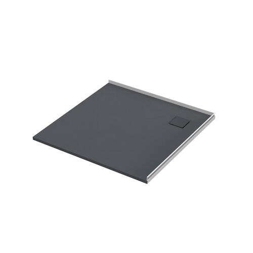 Athena Slateforma Shower Tray - Corner Waste, 1000x1000mm