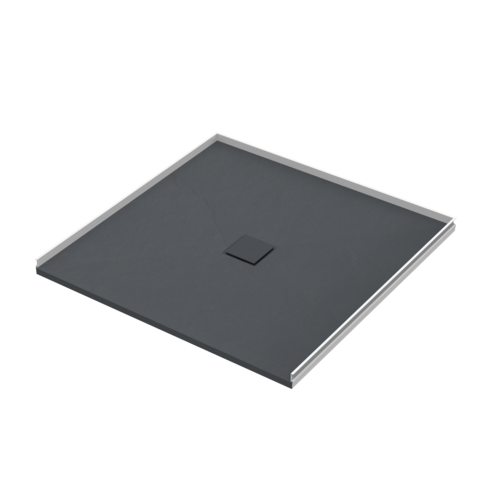 Athena Slateforma Shower Tray - Centre Waste, 1000x1000mm