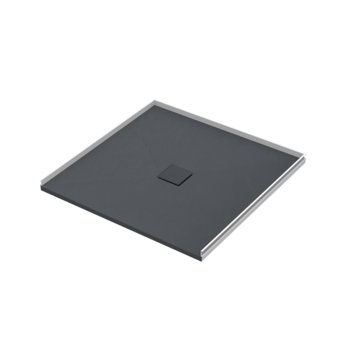 Athena Slateforma Shower Tray - ABC Upstand & Centre Waste