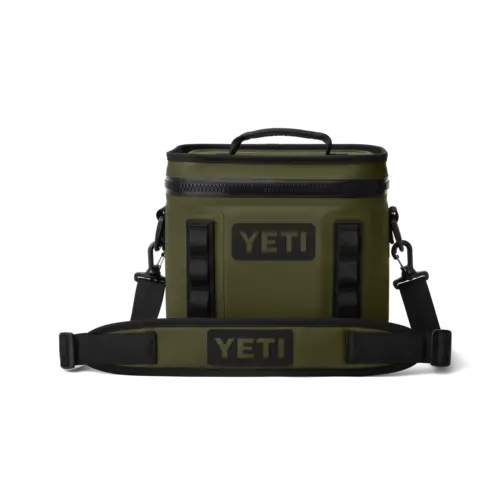 YETI Hopper Flip 8 Soft Cooler - Olive | Land & Sea NZ