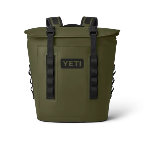 YETI Hopper M12 Soft Cooler Backpack - Olive | Land & Sea NZ