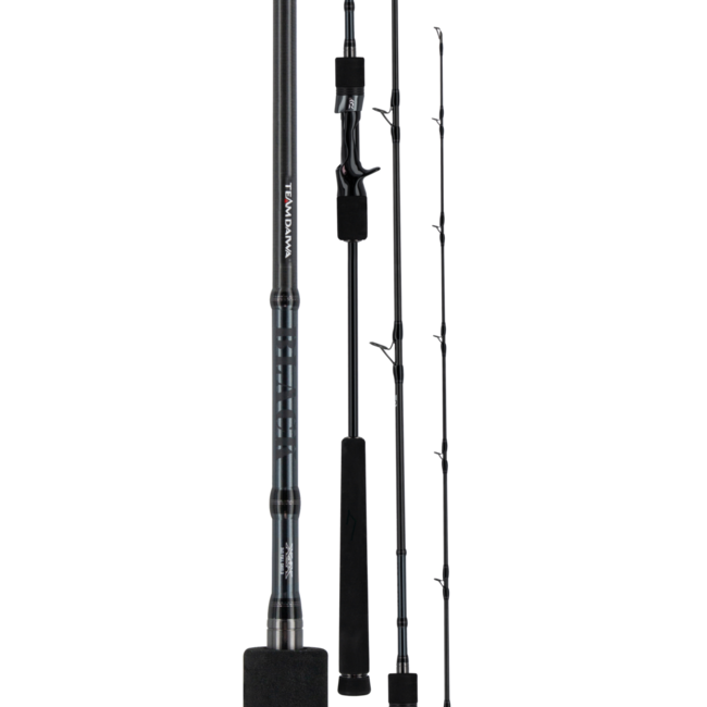 Daiwa TD Black IV Slow Pitch Jig Rod Overhead 6ft 4in 1 Piece PE2-3 ...