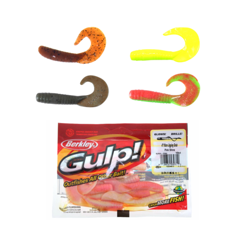 Berkley Gulp! 4 Inch Jigging Grub Softbait | Land & Sea NZ
