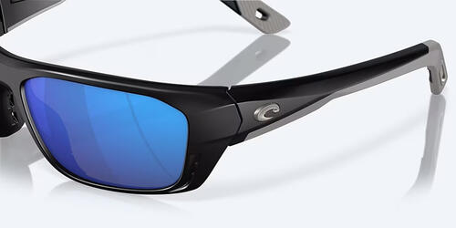 Costa Whitetip Pro Matte Black - Blue Mirror 580G Polarized
