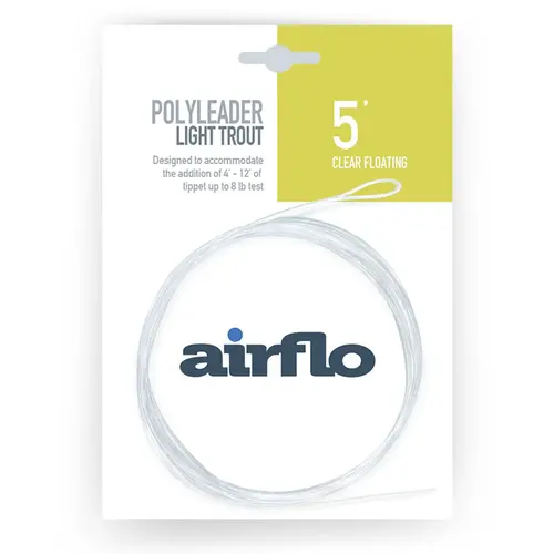 Airflo Polyleader Light Trout Clear Floating | Fly Fishing and Fly ...