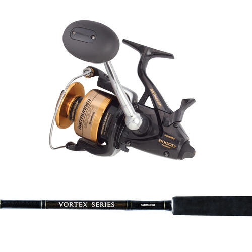 Shimano Baitrunner 8000 D - Vortex 6'10" 1pc 6-10kg Baitrunner Combo ...
