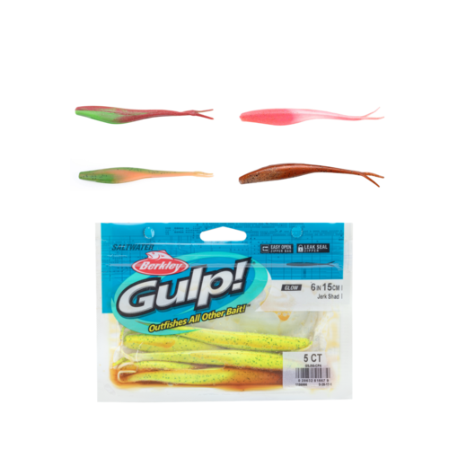 Berkley Gulp! 6 Inch Jerk Shad Softbait | Land & Sea NZ
