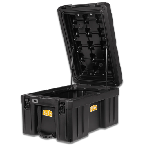 Bush Storage 85L Cargo Crate - Black | Land & Sea NZ