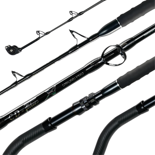 CD RODS Titan X Sword Pro Deep Drop Rod 6ft 1 Piece Bent Butt 37kg ...