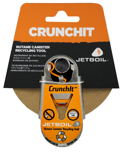 Jetboil Crunchit Fuel Canister Recycling Tool | Land & Sea NZ