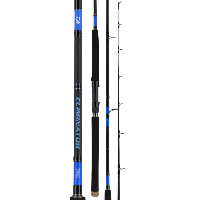 Daiwa Eliminator Boat Rod Spin 7ft 2 Piece 8-10kg | Land & Sea NZ