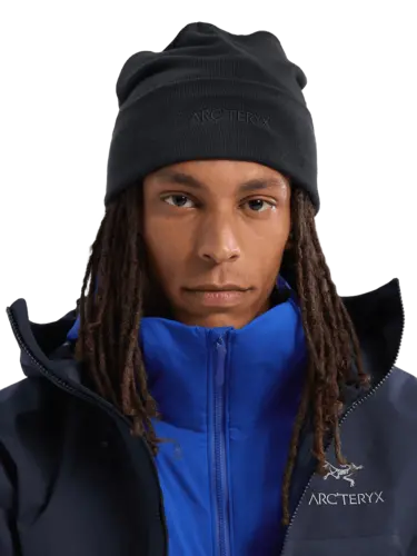 Arc'teryx Word Toque - Black | Land & Sea NZ