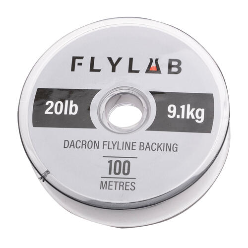 Fly Lab Dacron Backing 100yd - Black | Land & Sea