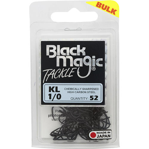 Black Magic KL Hook Large - Bulk Pack | Land & Sea