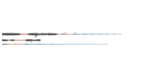 Okuma Kotare Acid Wrap OH Boat Rod - 6'4 2pc 200gm PE1.5-3 | Land & Sea NZ