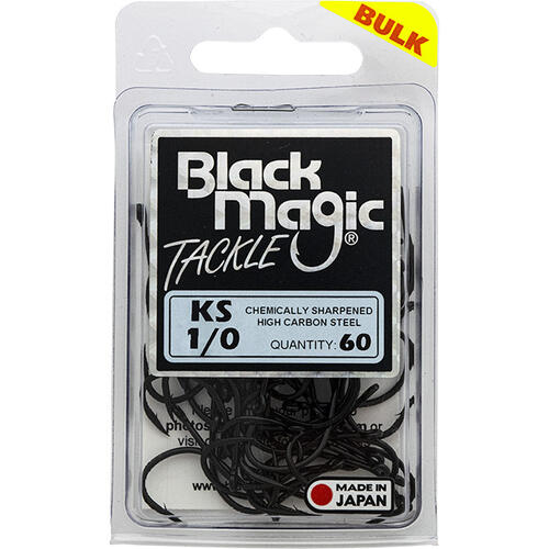 Black Magic KS Hook Large - Bulk Pack | Land & Sea