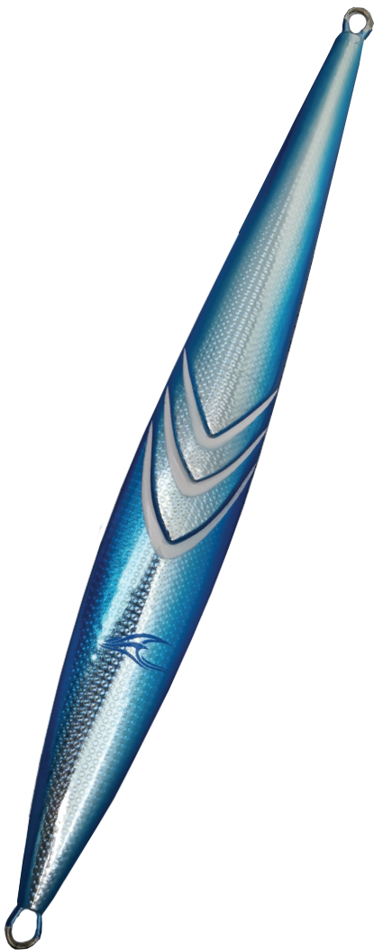 Ocean's Legacy Long Contact 70g Rigged Slow Pitch Jig - Blue Purple | Land & Sea