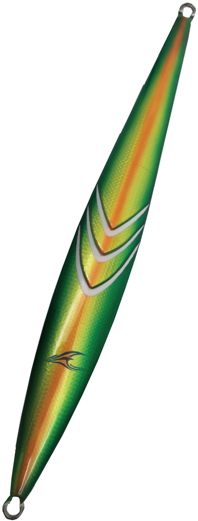 Ocean's Legacy Long Contact 70g Rigged Slow Pitch Jig - Green | Land & Sea