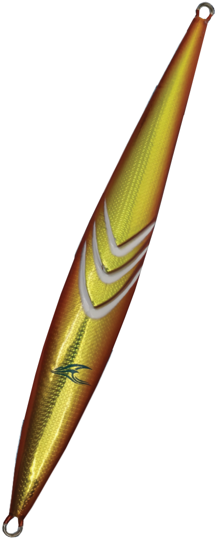 Ocean's Legacy Long Contact 170g Rigged Slow Pitch Jig - Orange | Land & Sea