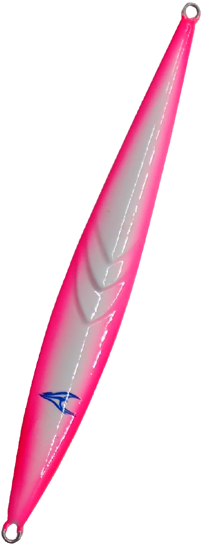 Ocean's Legacy Long Contact 170g Rigged Slow Pitch Jig - Pink Glow | Land & Sea