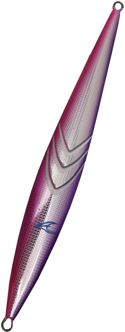 Ocean's Legacy Long Contact 50g Rigged Slow Pitch Jig - Pink Purple | Land & Sea