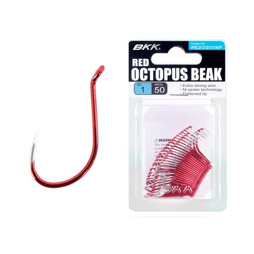 BKK Octopus Beak Red - 25 Pack | Land & Sea