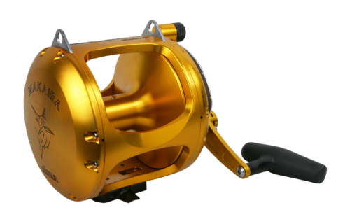 Okuma Makaira 130W Overhead Reel - 2 Speed Gold | Land & Sea NZ
